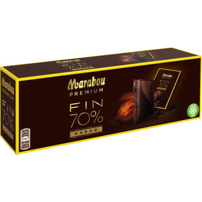 Marabou Premium 70% Cocoa Gift Box Marabou 210g