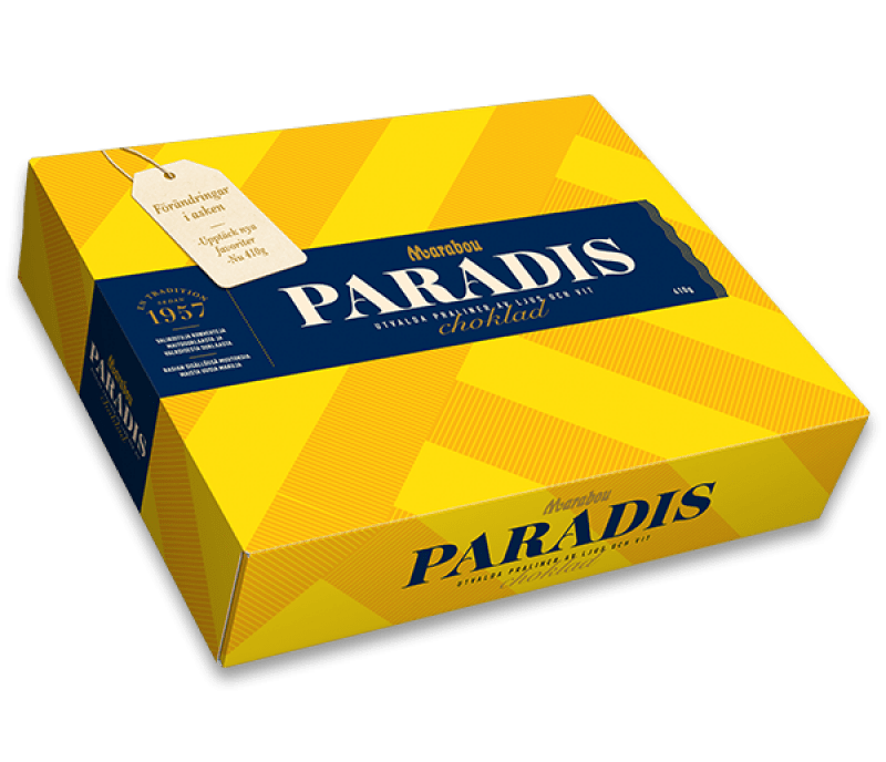 Marabou Paradis Chokladpraliner 410 Gramm